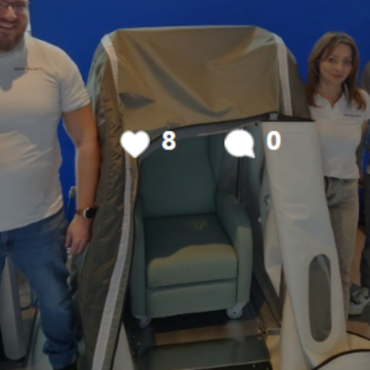 Airvida Chair Pro 1.4 ATA Hyperbaric Chamber - Airvida Chambers