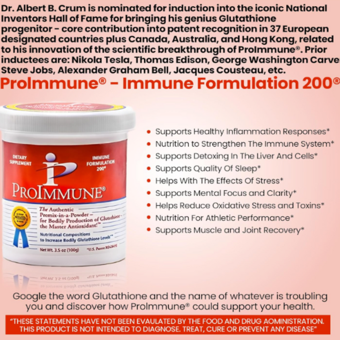ProImmune Glutathione Precursor Formulation 200 - Airvida Chambers