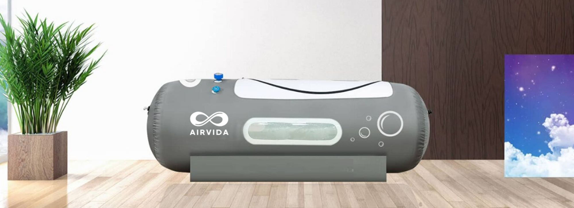 1.5ATA Airvida Portable Lying Hyperbaric Chamber - Airvida Chambers